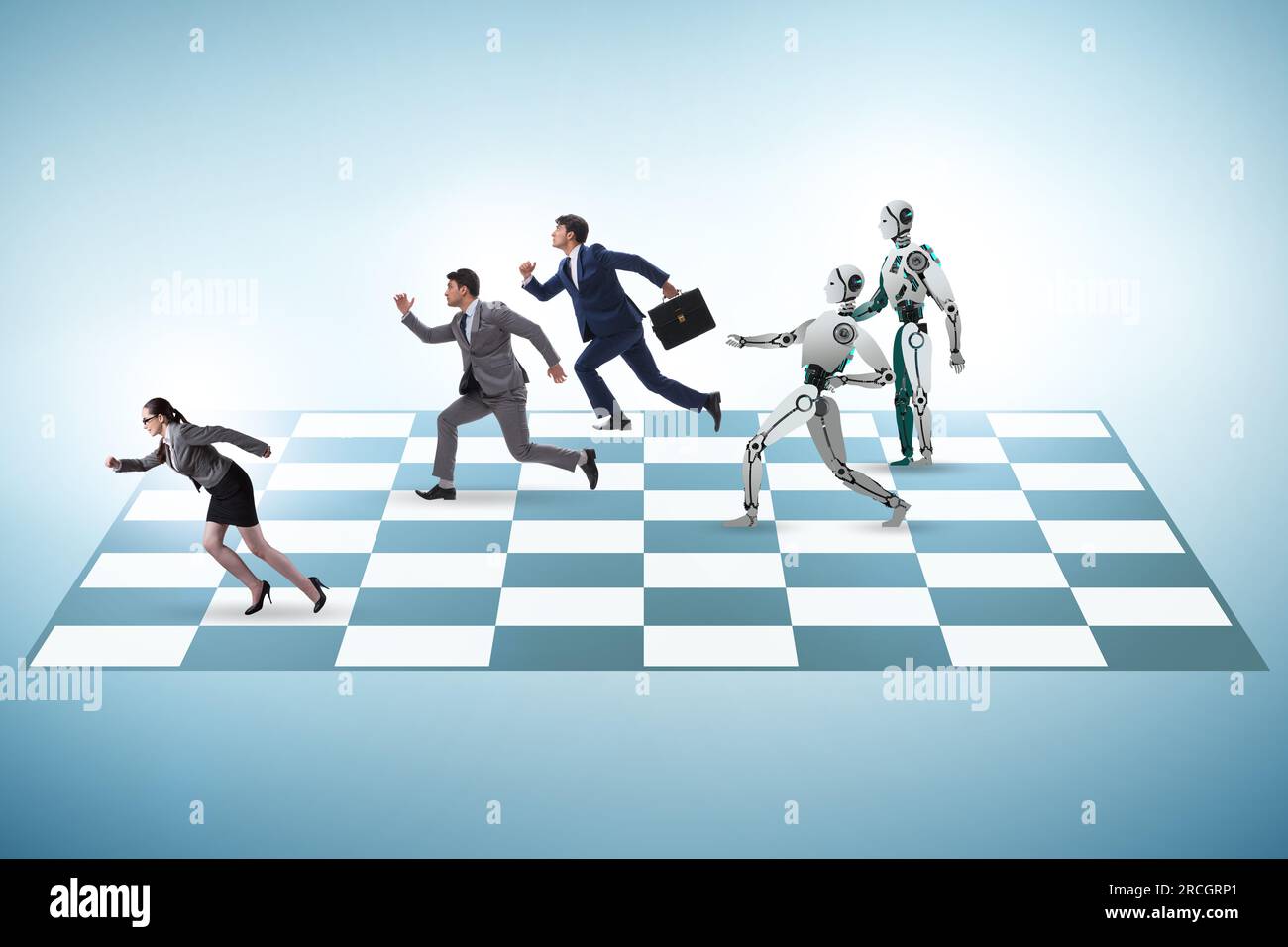 Game chess played computer hi-res stock photography and images - Alamy