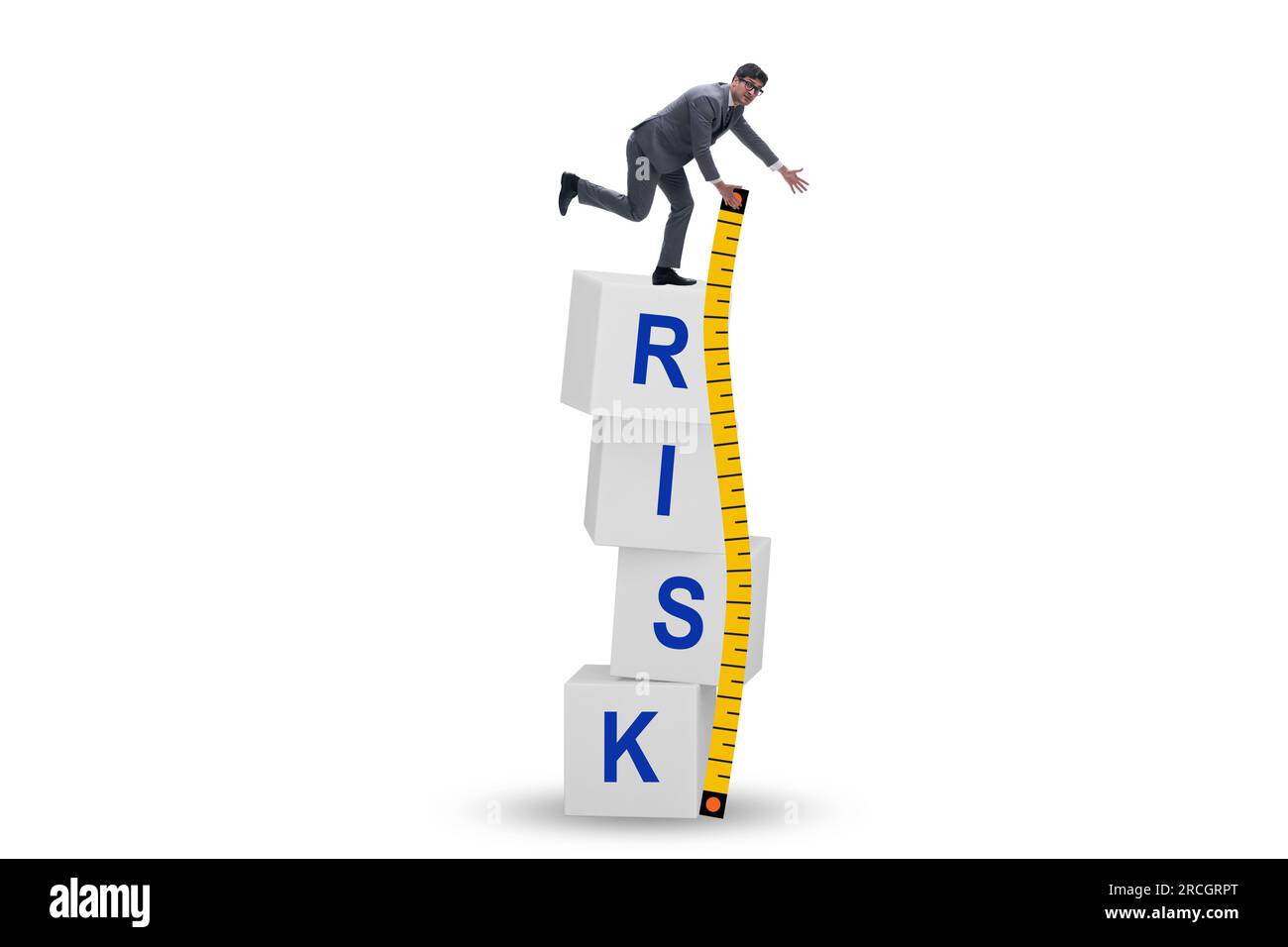 Risk measurement and the assessment concept Stock Photo - Alamy