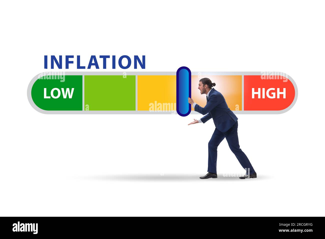 Rising debt inflation economic Cut Out Stock Images & Pictures - Alamy