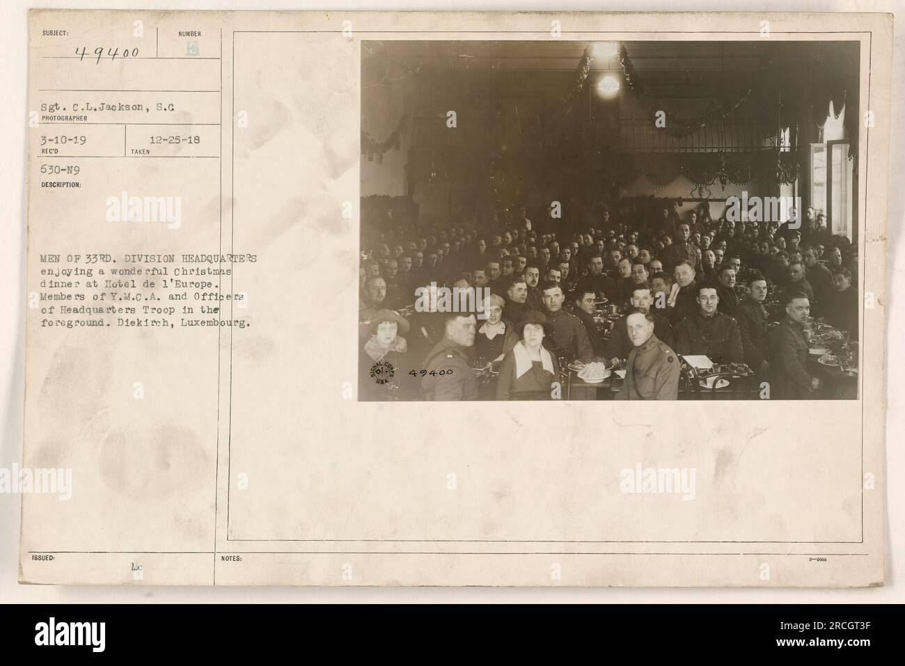 33rd division headquarters hi-res stock photography and images - Alamy