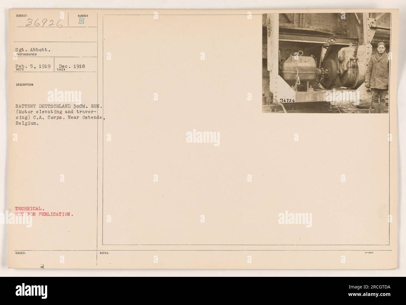 Deutschland 38cm gun hi-res stock photography and images - Alamy