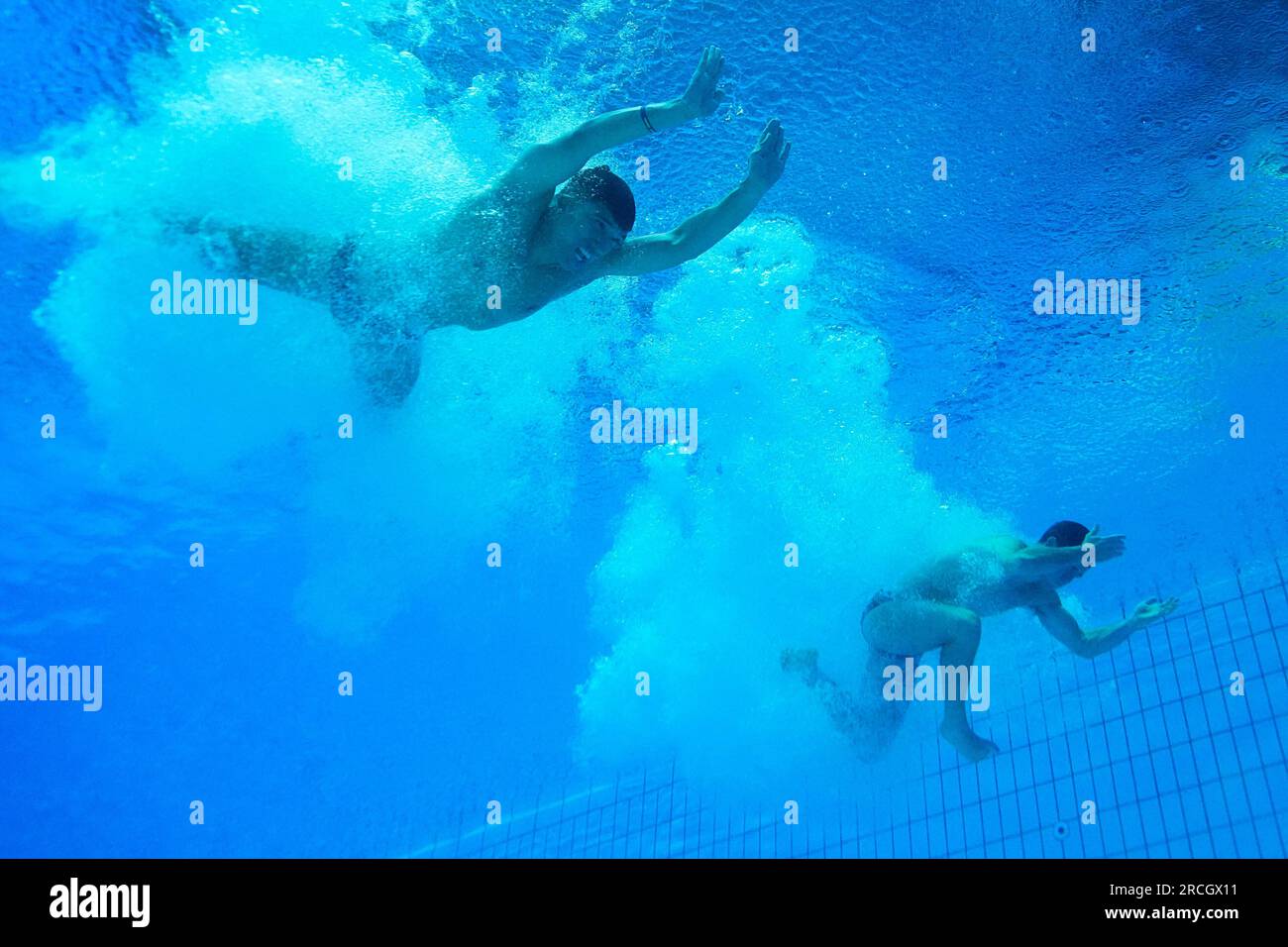 Adrian Abadia and Nicolas Garcia Boissier of Spain competes in the Men ...
