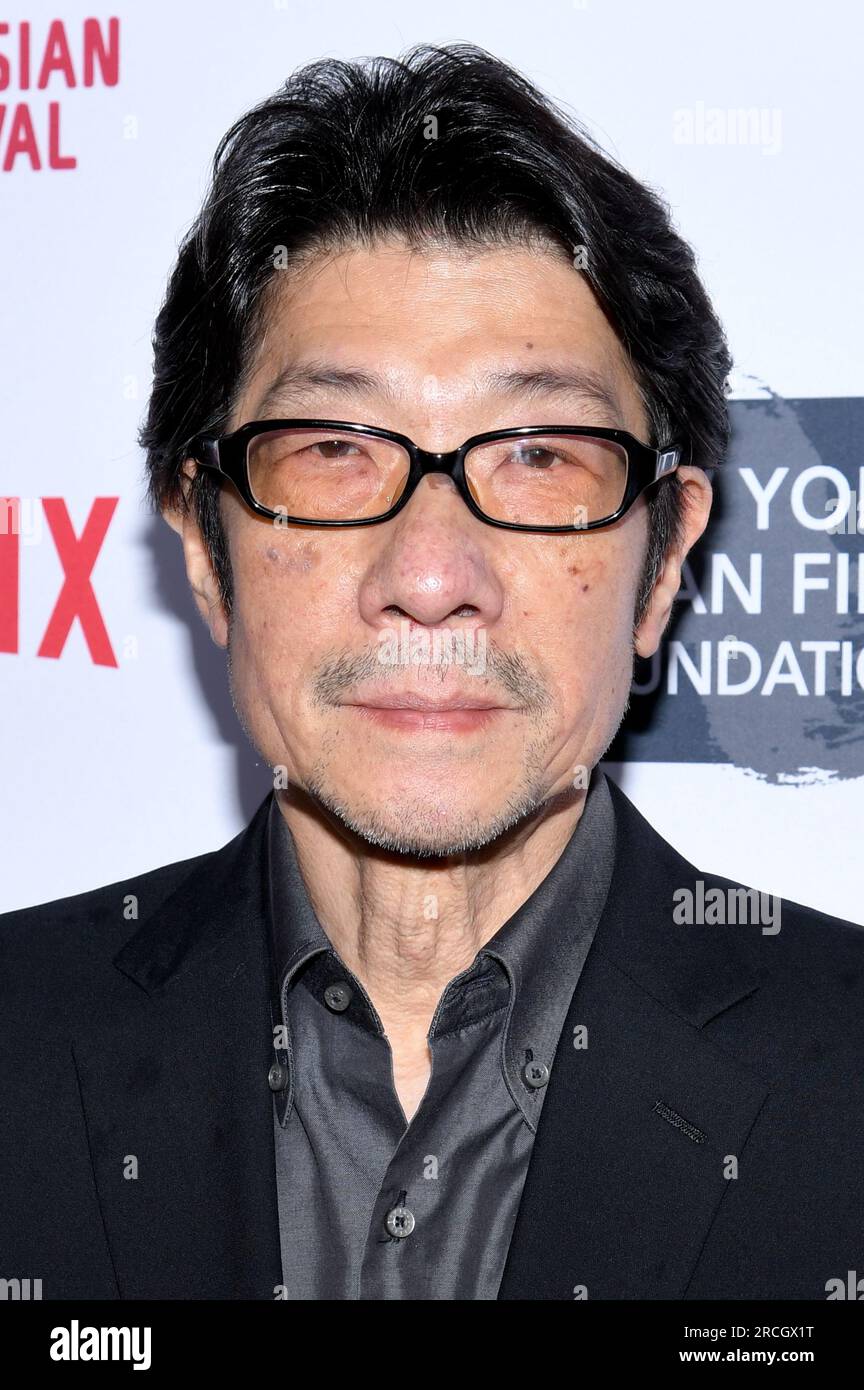New York, USA. 14th July, 2023. Junji Sakamoto attending the 2023 New York Asian Film Festival ...
