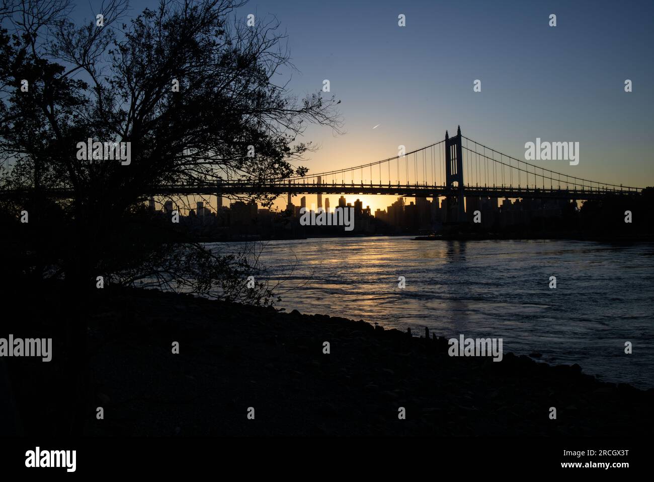 A landscape scenery of New York City with cities, metropolitan area ...
