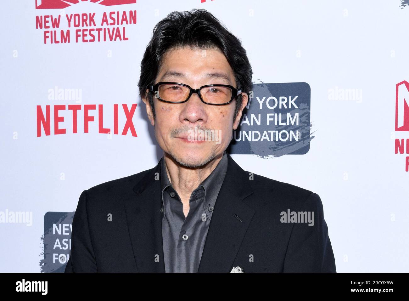 New York, USA. 14th July, 2023. Junji Sakamoto attending the 2023 New York Asian Film Festival ...