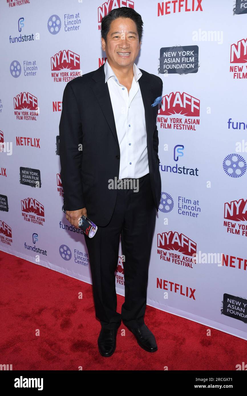 New York, USA. 14th July, 2023. John Bai attending the 2023 New York ...