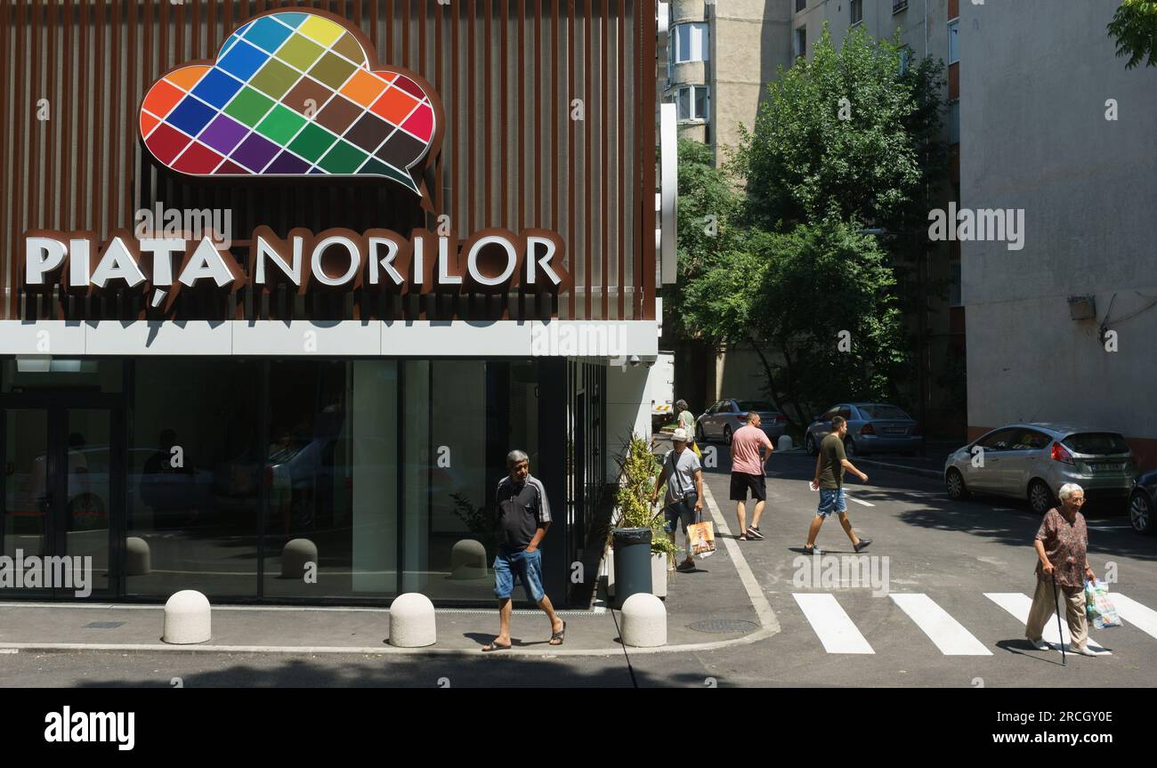 Bucharest, Romania. 14th July, 2023: Inauguration of the agri-food ...