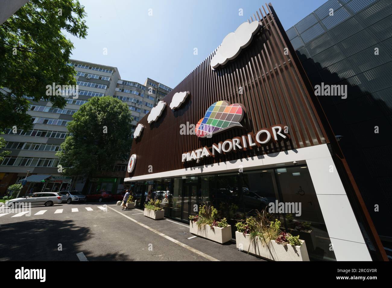 Bucharest, Romania. 14th July, 2023: Inauguration of the agri-food ...