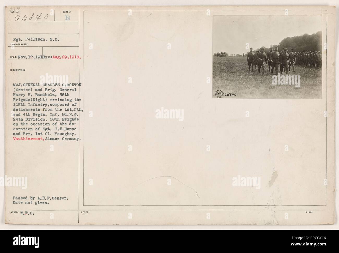 58th infantry regiment hi-res stock photography and images - Alamy