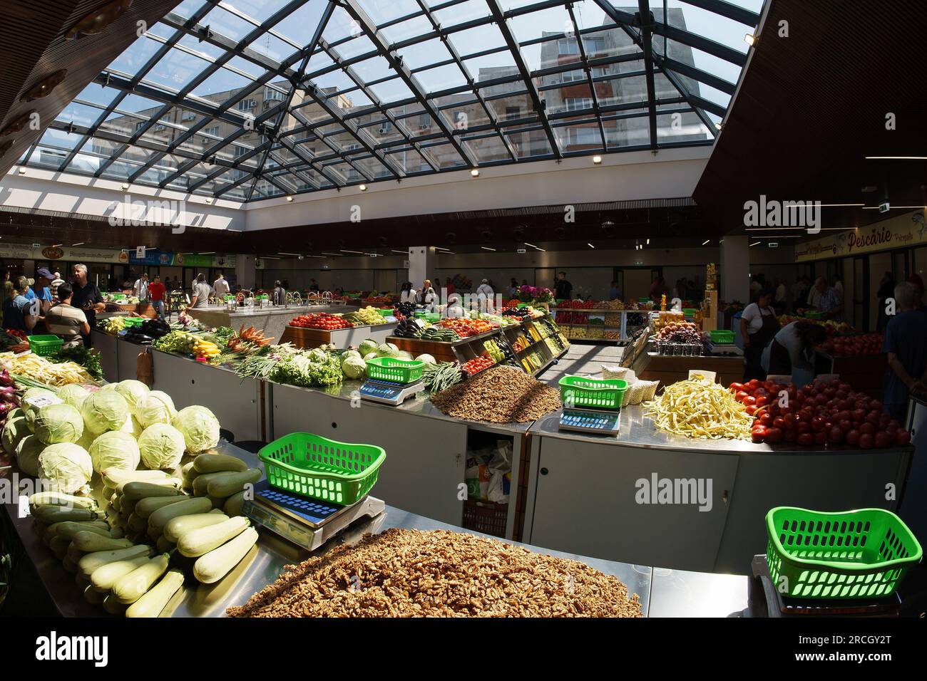 Bucharest, Romania. 14th July, 2023: Inauguration of the agri-food ...