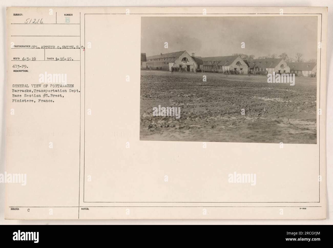 This is an image of Pontanazen Barracks in Brest, Finistere, France ...