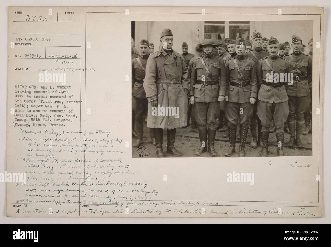 Colonel william wright hi-res stock photography and images - Alamy