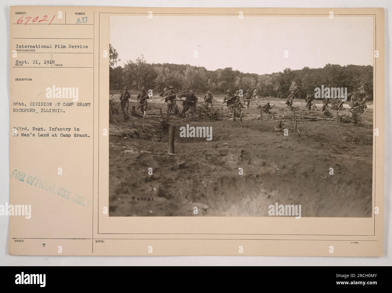 343rd regiment infantry hi-res stock photography and images - Alamy