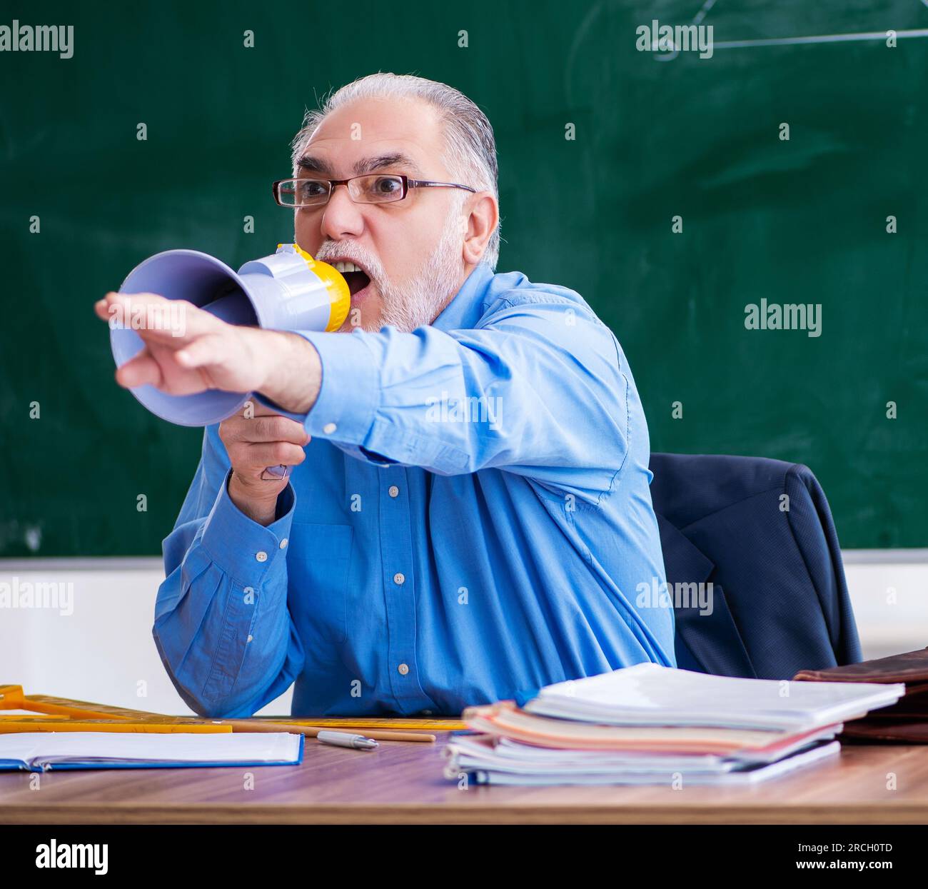 Secondary school teacher angry hi-res stock photography and images - Alamy