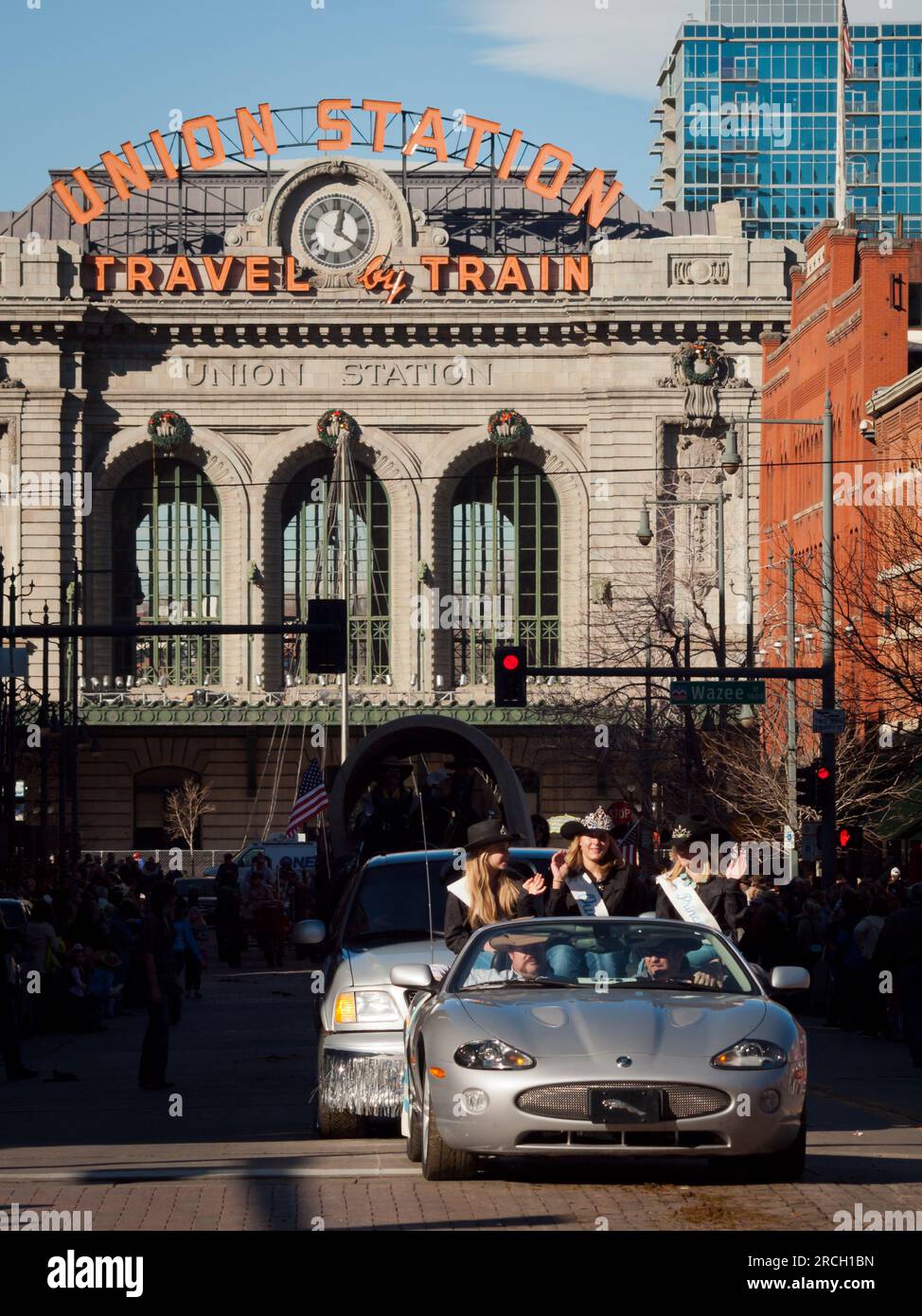Western stock show parade hi-res stock photography and images - Alamy