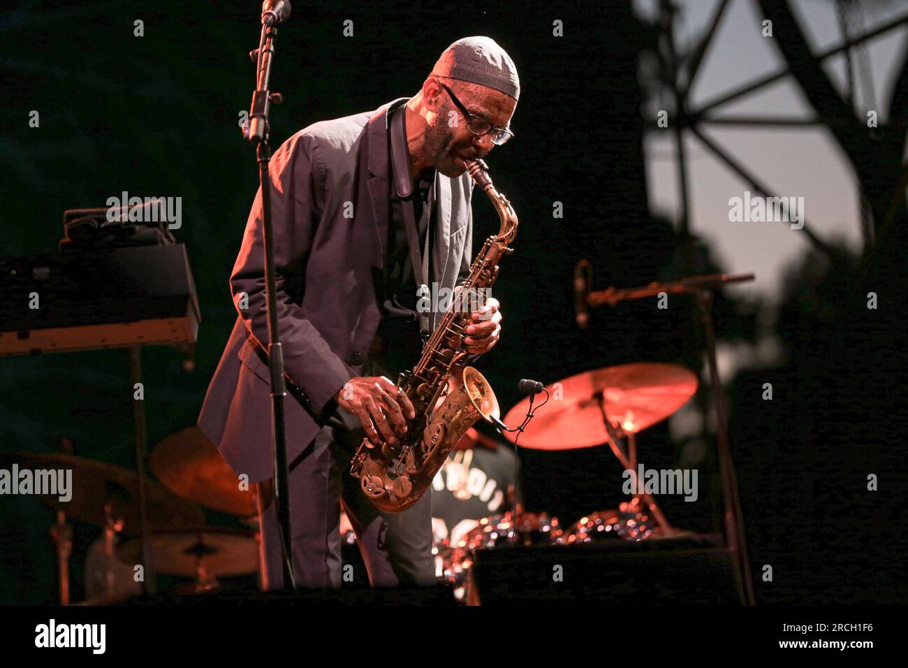 Rome, Italy. 14th July, 2023. With his latest, wonderful album "Sounds ...