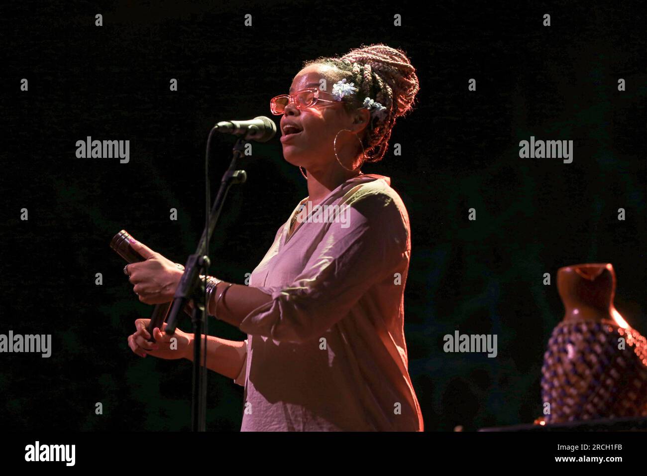 Rome, Italy. 14th July, 2023. With his latest, wonderful album "Sounds ...