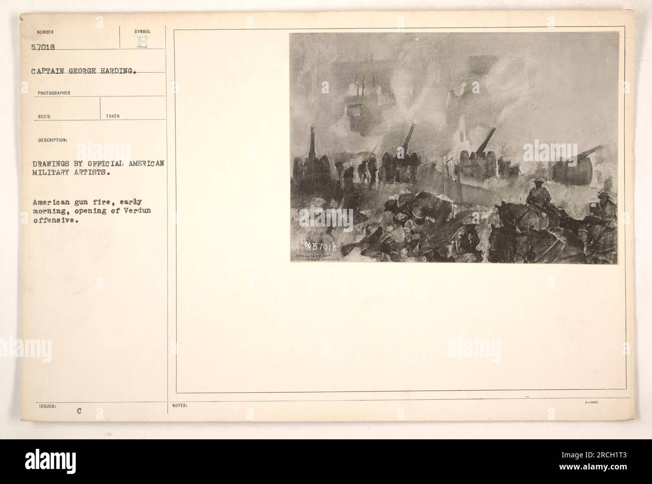 American soldiers in the early morning, during the opening of the ...