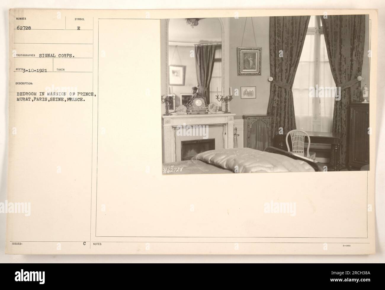 Prince murat mansion photograph hi-res stock photography and images - Alamy