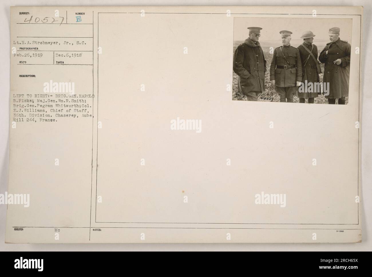 Image captured by Lieutenant H.A. Strohmeyer, Jr., S.C. on December 6 ...