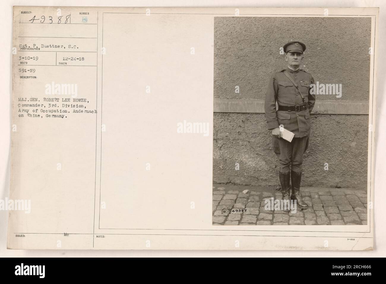 Maj gen robert lee howze hi-res stock photography and images - Alamy