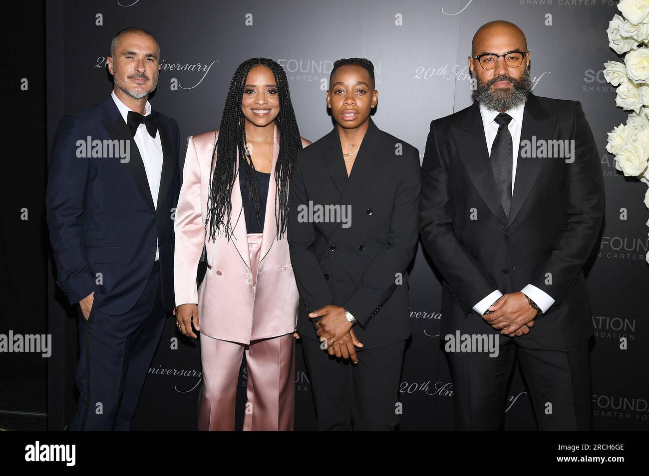 New York, USA. 14th July, 2023. L-R) Zane Lowe, Nadeska Alexis, Dotty ...