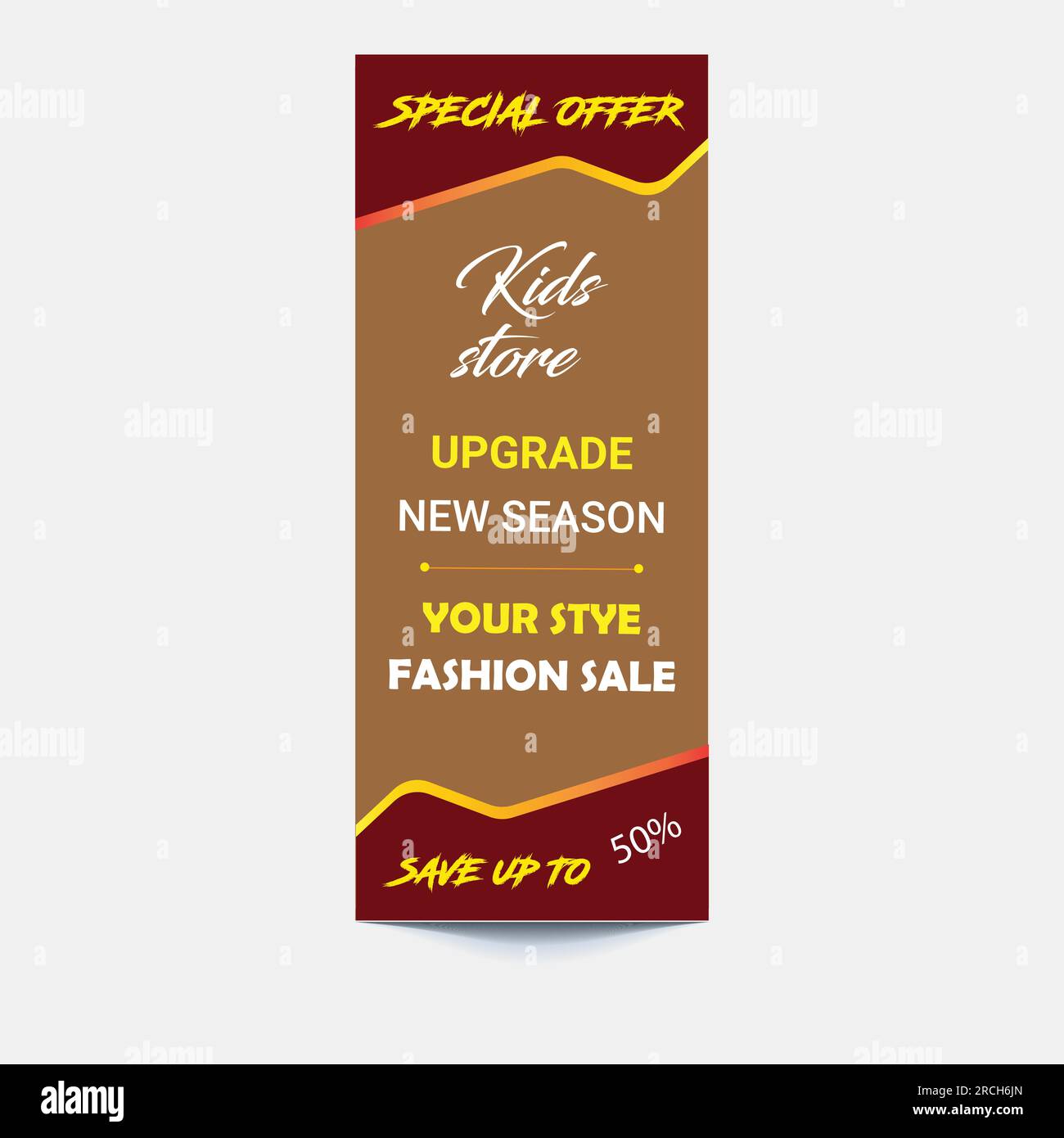 Fashion Sale roll up banner, Summer Fashion sale roll up banner design ...