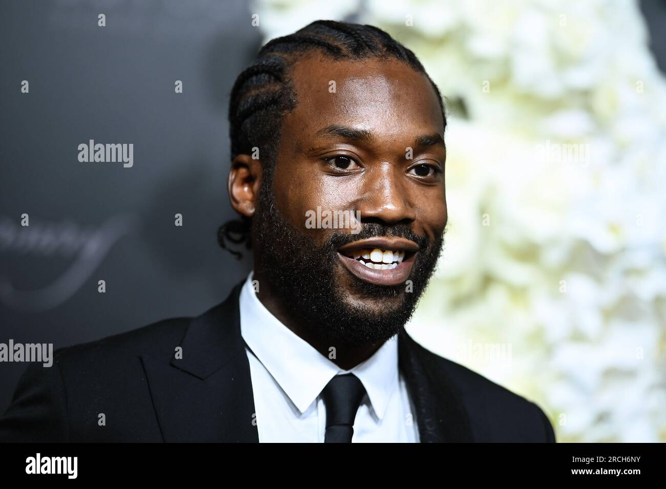 New York, USA. 14th July, 2023. Meek Mill attends the Shawn Carter ...