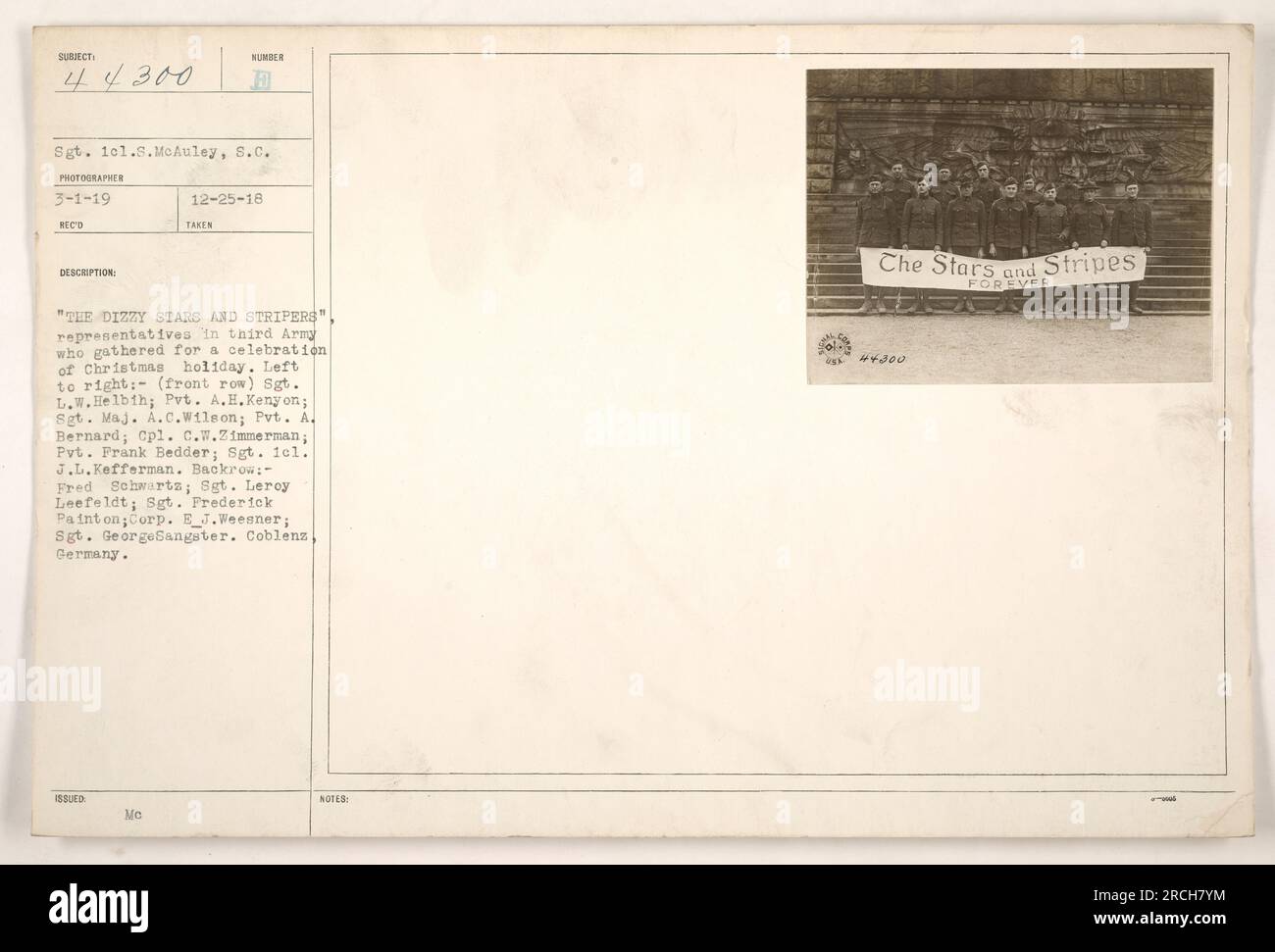 Sgt maj a c wilson hi-res stock photography and images - Alamy