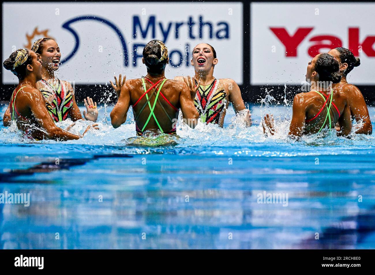 Artistic swimming team egypt hi-res stock photography and images - Alamy