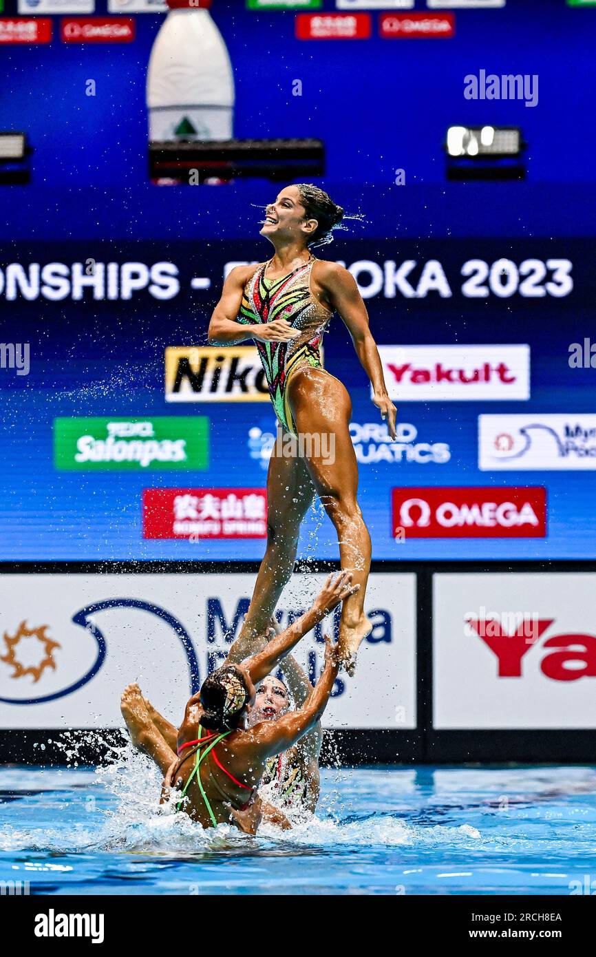 Artistic swimming team egypt hi-res stock photography and images - Alamy