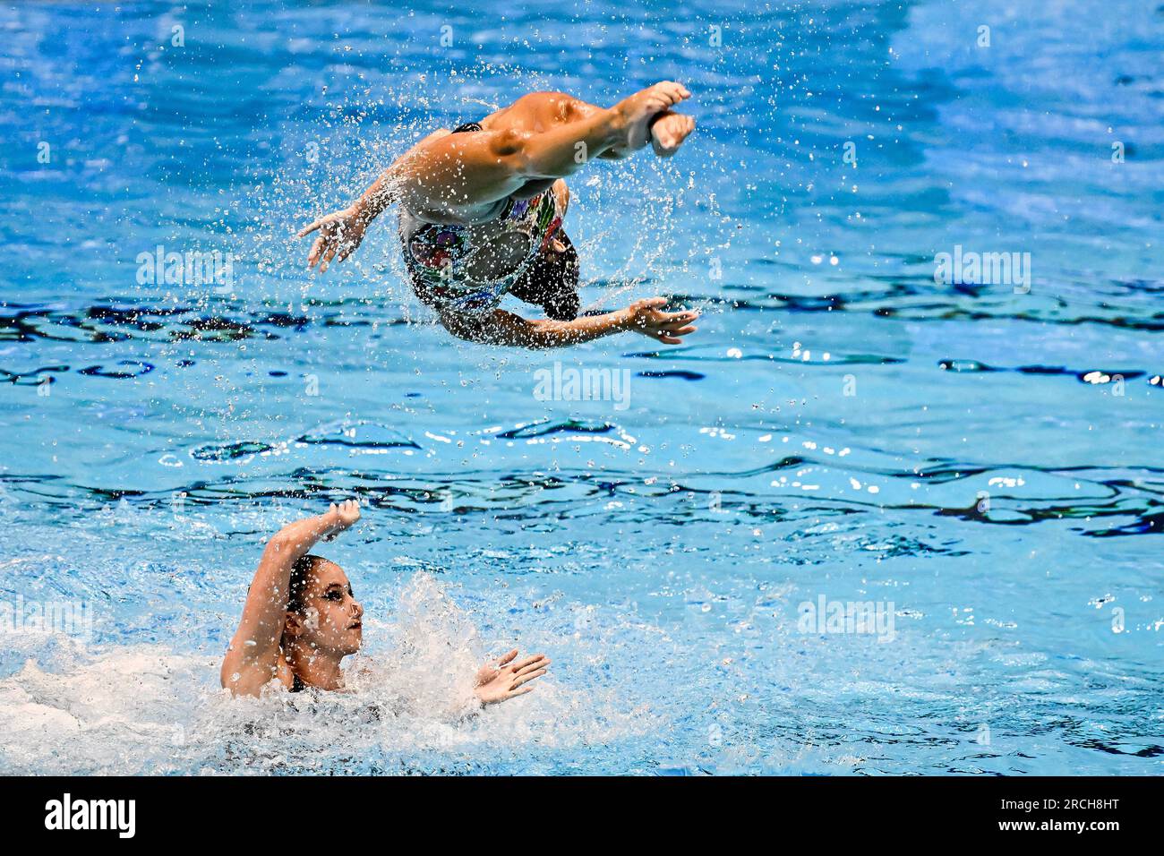 Artistic swimming team kazakhstan hi-res stock photography and images ...