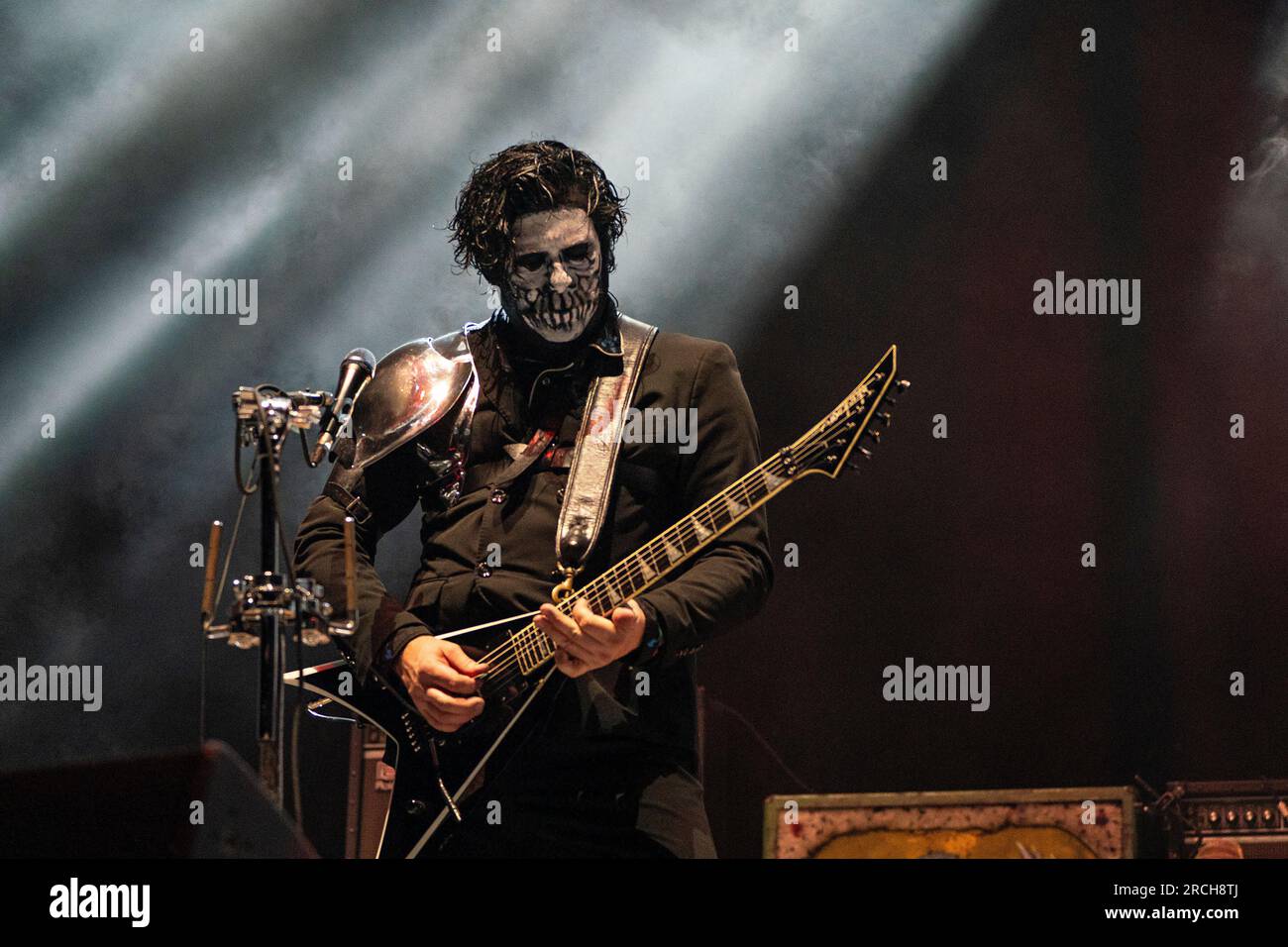 Wes Borland of Limp Bizkit performs at Inkcarceration Music and Tattoo ...