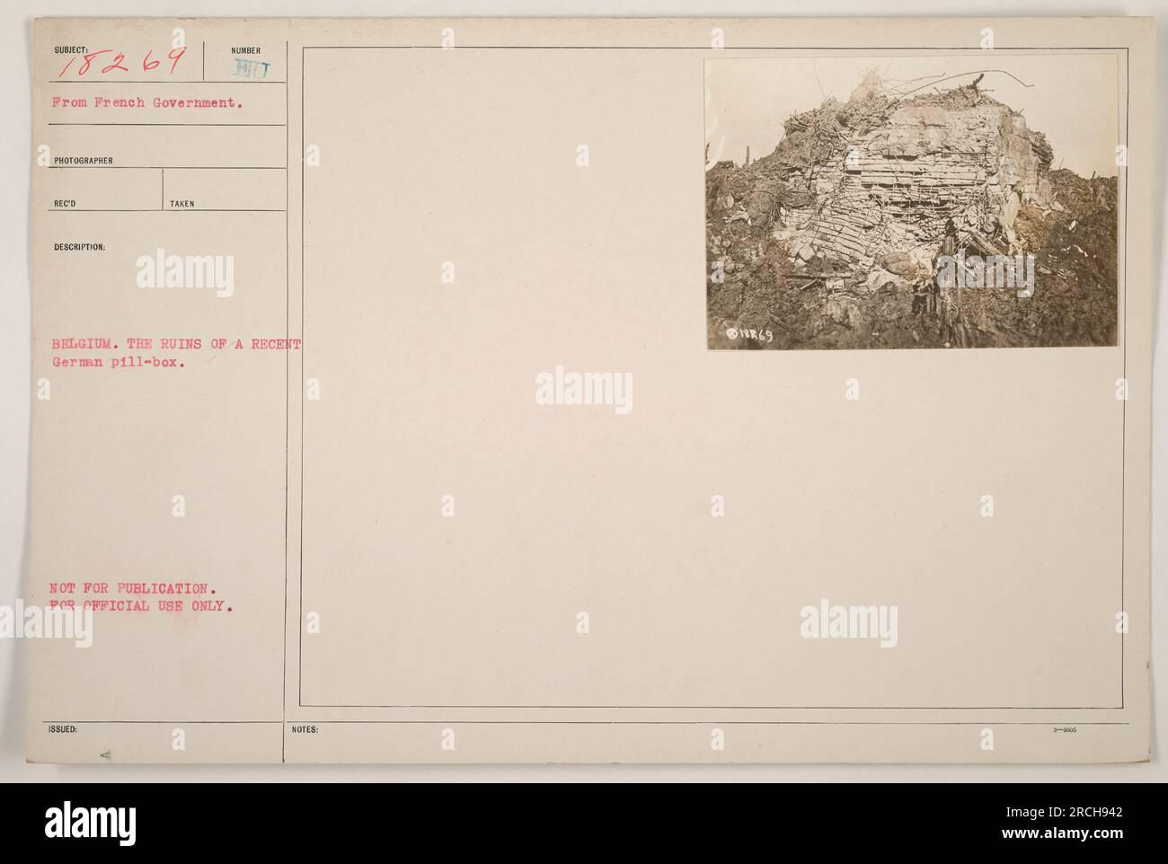 World war one pill box hi-res stock photography and images - Alamy