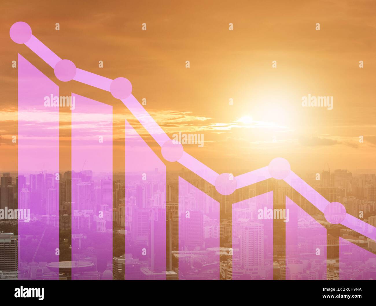 The economic growth concept with charts Stock Photo - Alamy