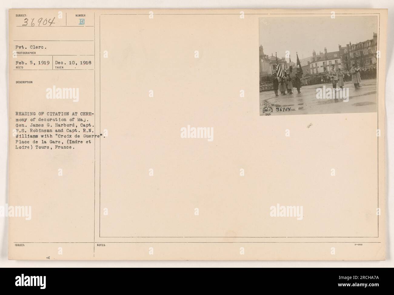 Soldier observing the ceremony of decoration of Maj. Gen. James G ...