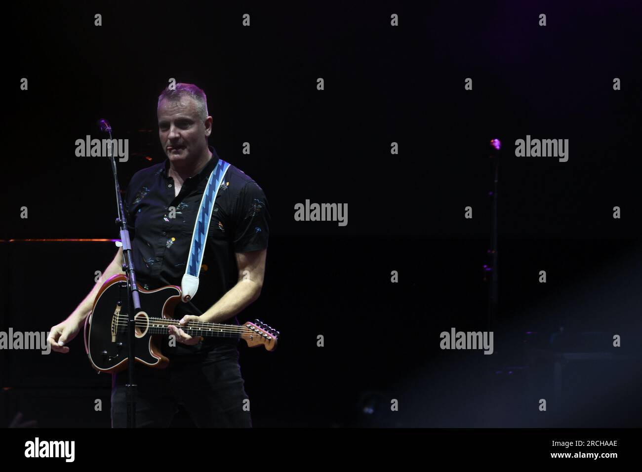 Joe Sumner opening the Sting My Songs Tour 2023, at Auditorium Parco ...