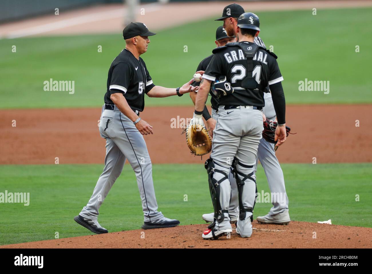 Atlanta, United States. 14th July, 2023. Chicago White Sox manager ...