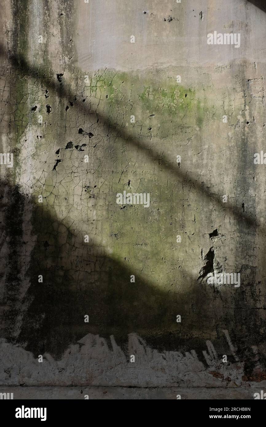 Light, shadow and textures in the cistern of the old Paddington ...