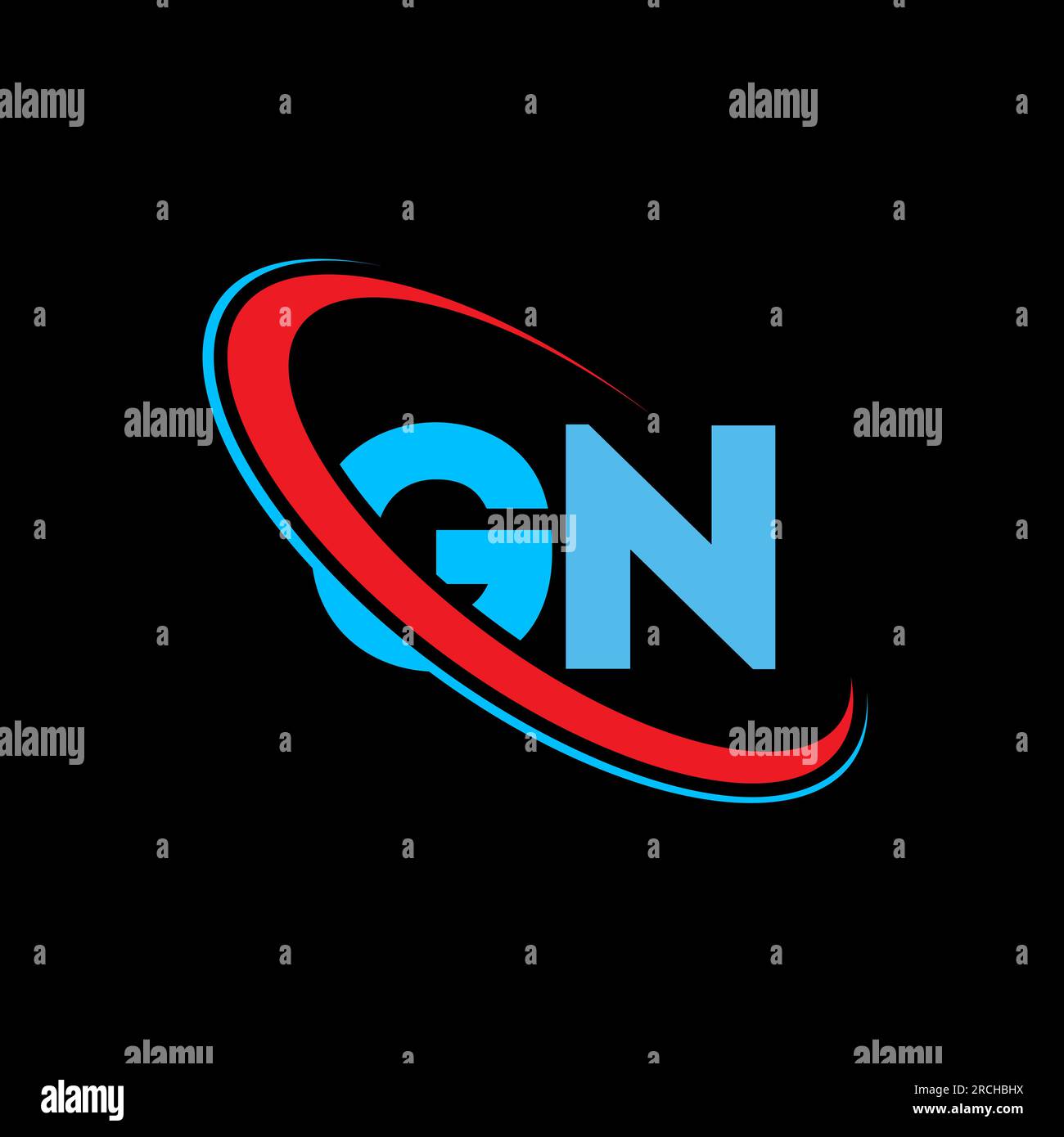 GN, G N letter logo design. Initial letter GN linked circle uppercase ... GN, G N letter logo design. Initial letter GN linked circle uppercase ...