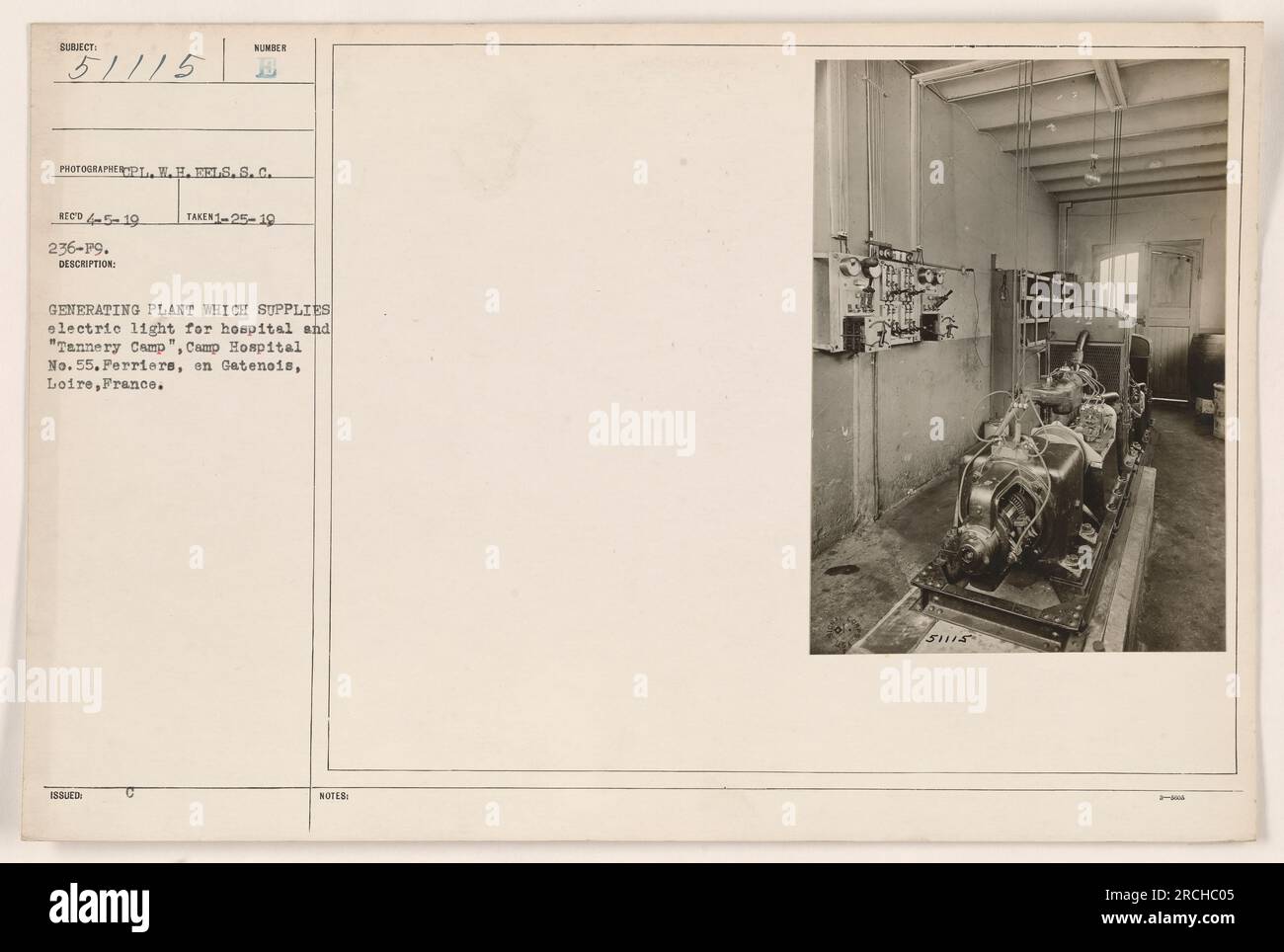 Electrical power generating plant 1919 hi-res stock photography and ...