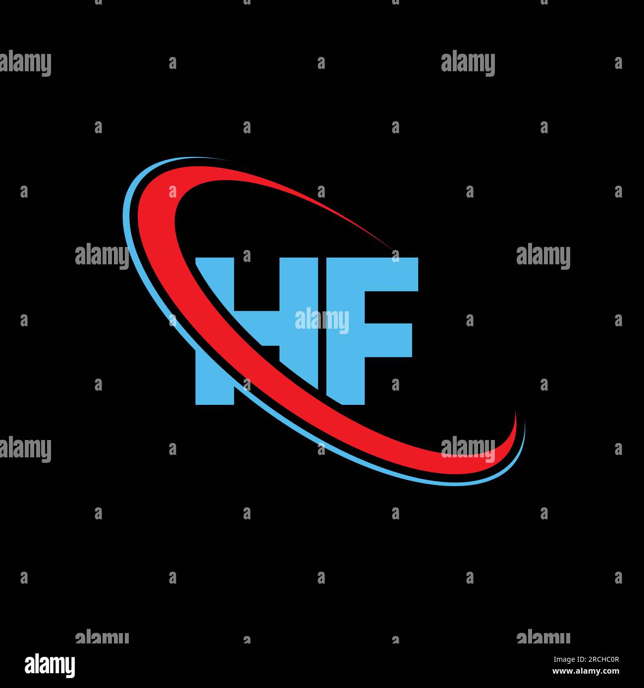 Hf logo vector vectors hi-res stock photography and images - Alamy