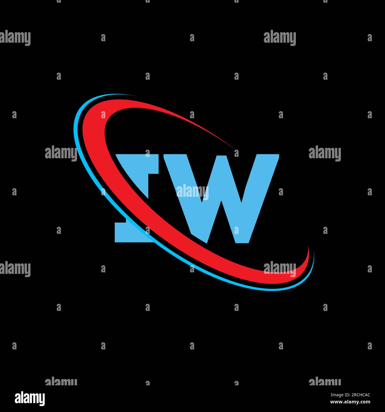 IW I W letter logo design. Initial letter IW linked circle upercase ... IW I W letter logo design. Initial letter IW linked circle upercase ...