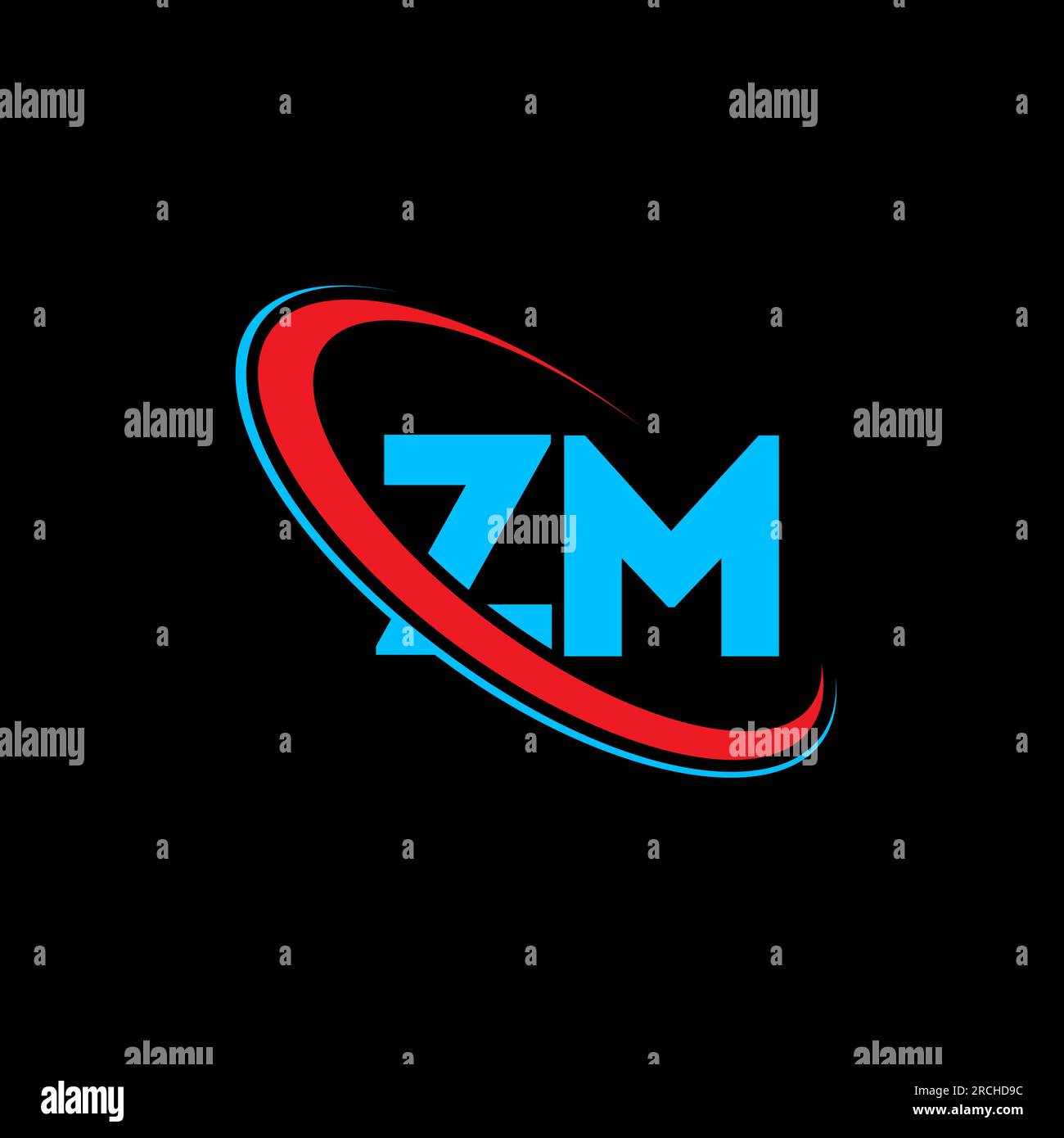 ZM Z M letter logo design. Initial letter ZM linked circle uppercase ... ZM Z M letter logo design. Initial letter ZM linked circle uppercase ...