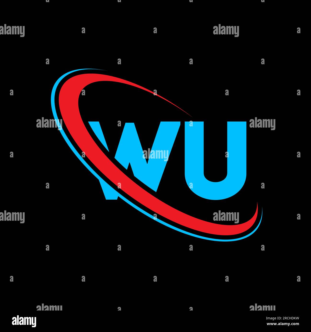 WU W U letter logo design. Initial letter WU linked circle uppercase ... WU W U letter logo design. Initial letter WU linked circle uppercase ...
