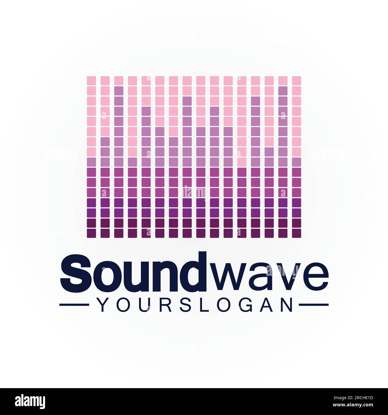 Sound wave logo and symbol vector Stock Vector Image & Art - Alamy