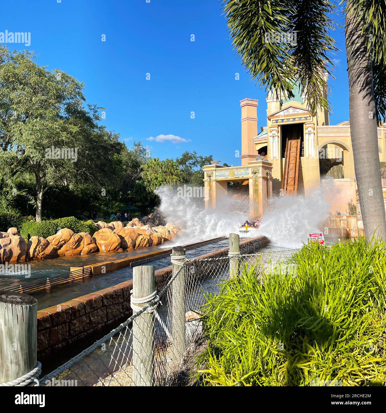 Orlando,FL USA-NOvember 23, 2020: The Journey to Atlantis Roller ...