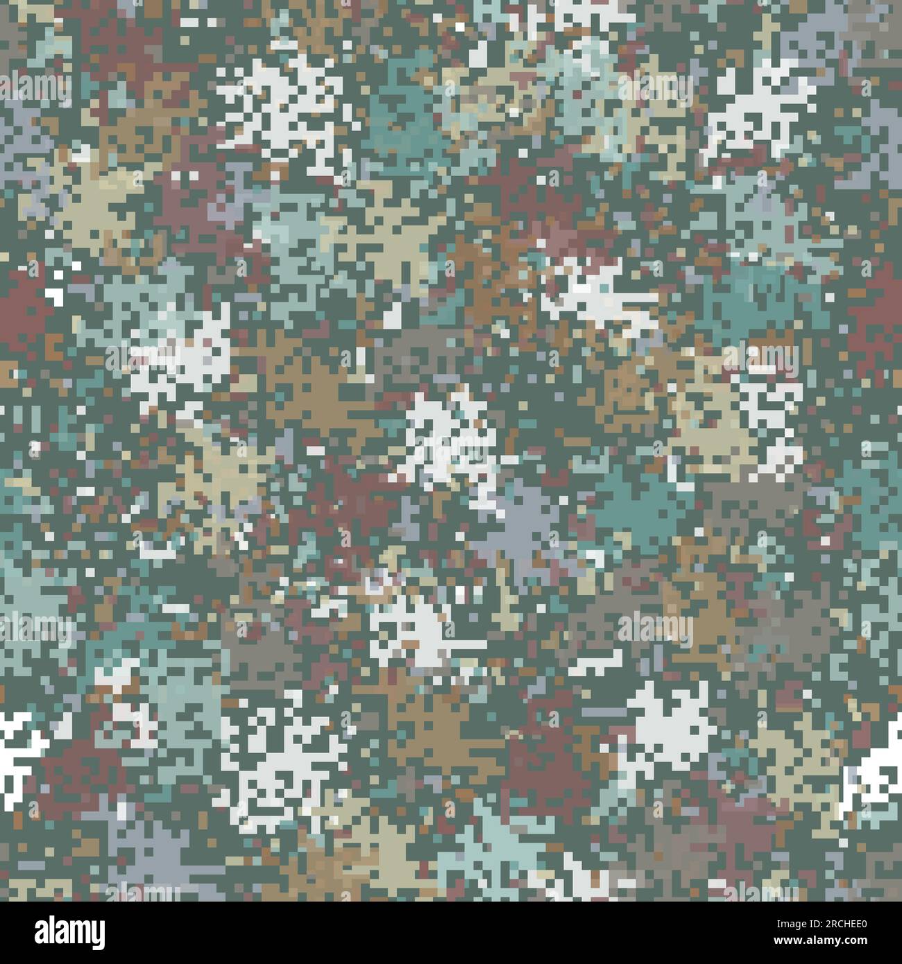 Texture military camouflage seamless pattern. Abstract army vector ...