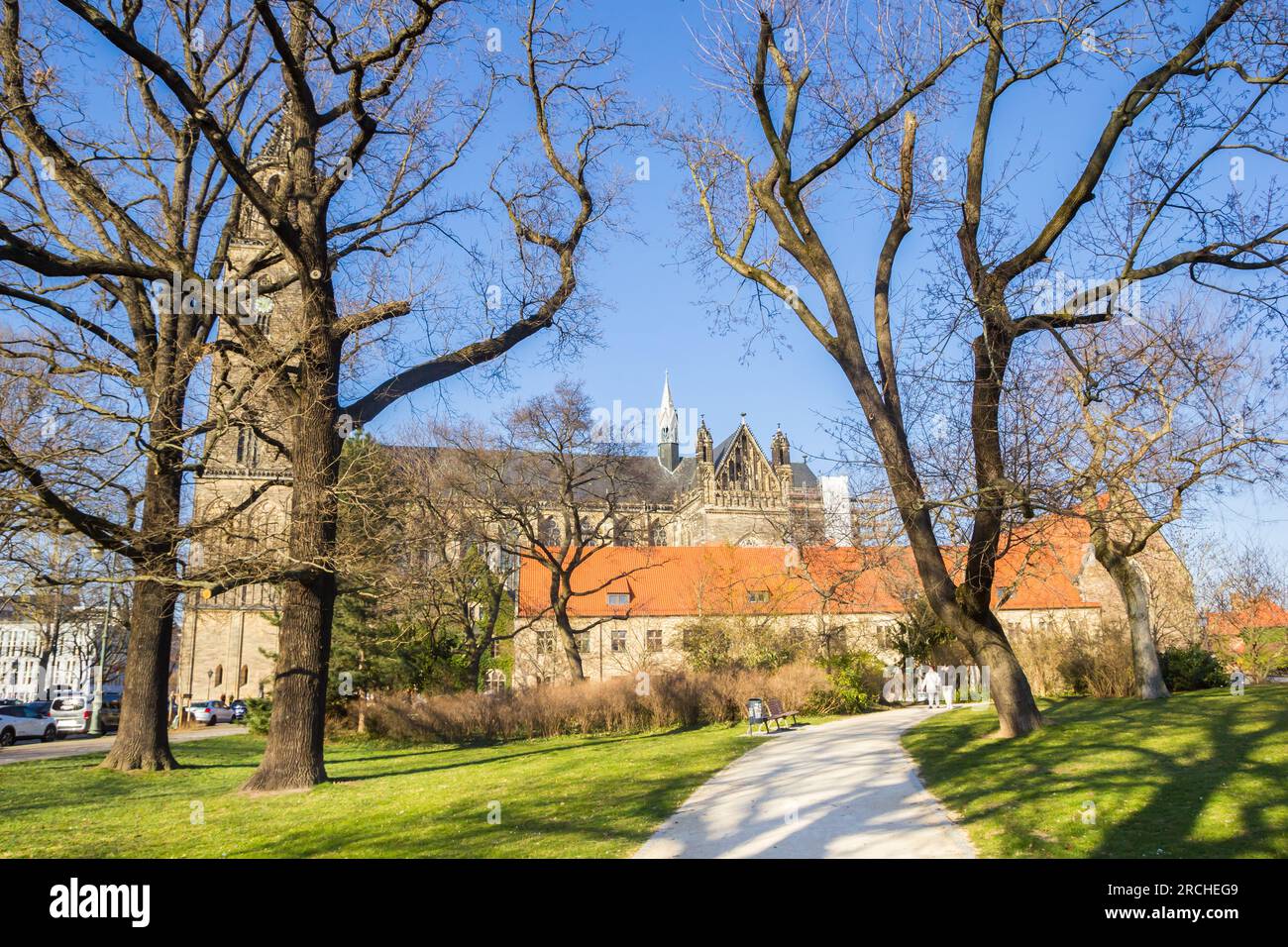 Magdeburg park hi-res stock photography and images - Alamy
