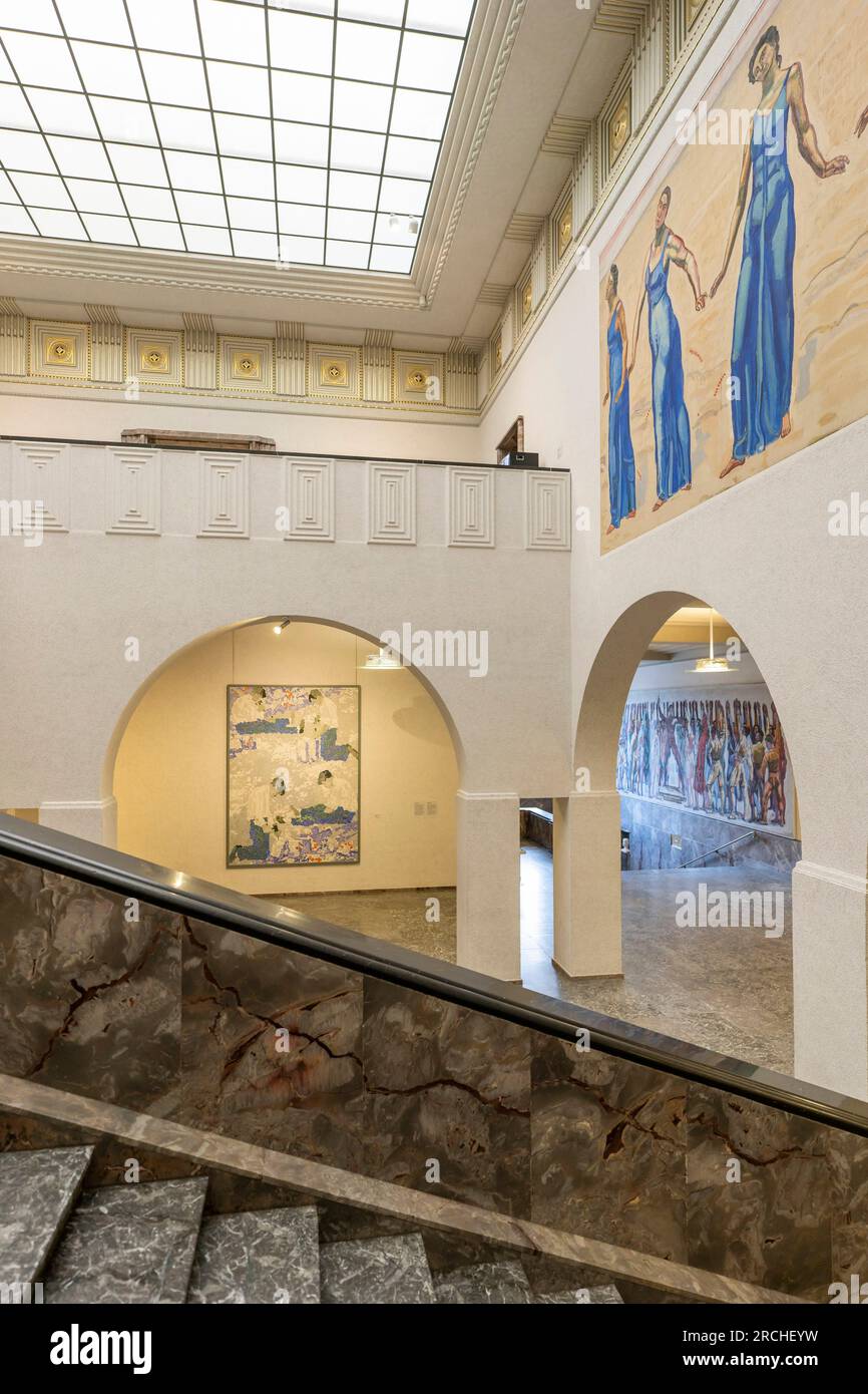 Kunsthaus, old building , Karl Moser , Zurich, Switzerland Stock Photo ...